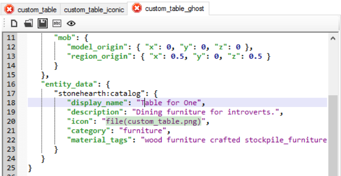 Adding items with SHED